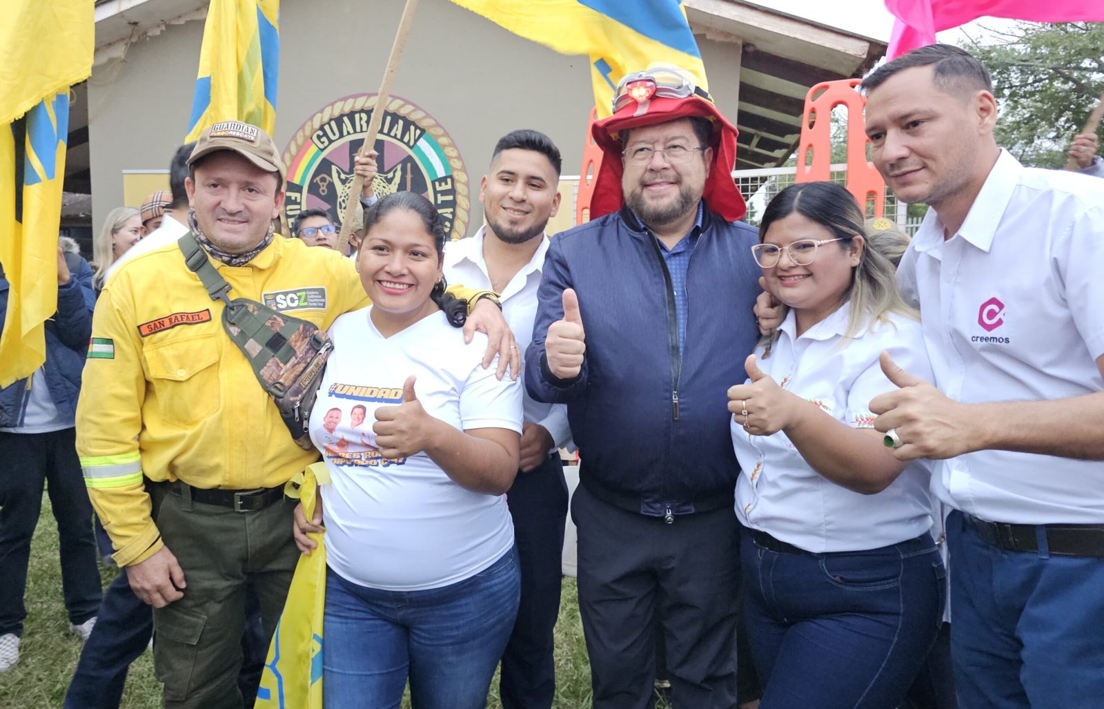 Samuel Doria Medina nombra al bombero Jorge Vargas “capitán anti ...