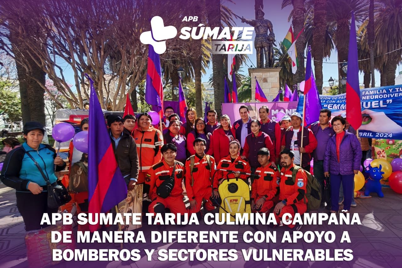 APB Sumate de Tarija cierra campaña de manera diferente con apoyo a ...