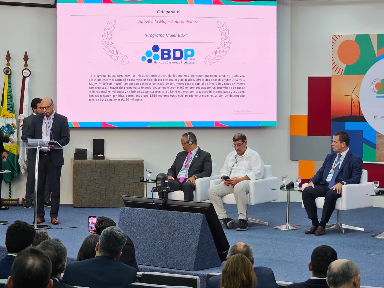 El Programa Mujer BDP recibe el premio ALIDE 2024 - Expediente